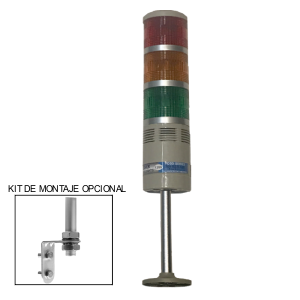 Torretas y ANDON Serie PD50 3N TIPO LED – Idesa Electronica SA de CV